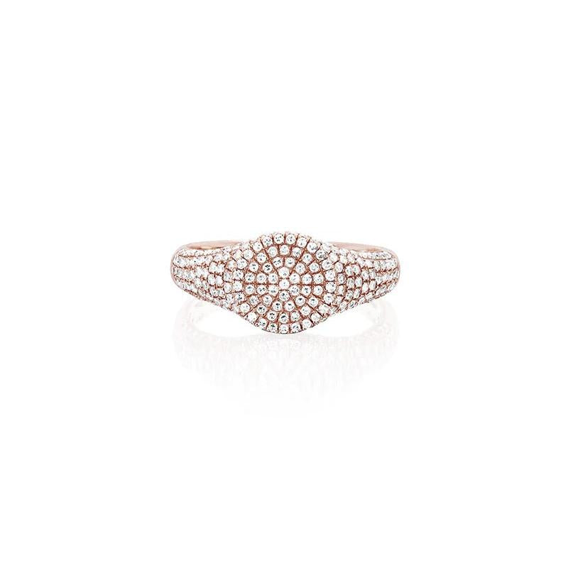 EF Collection Diamond Signet Ring at Hurdle's Jewelry in Boulder, CO