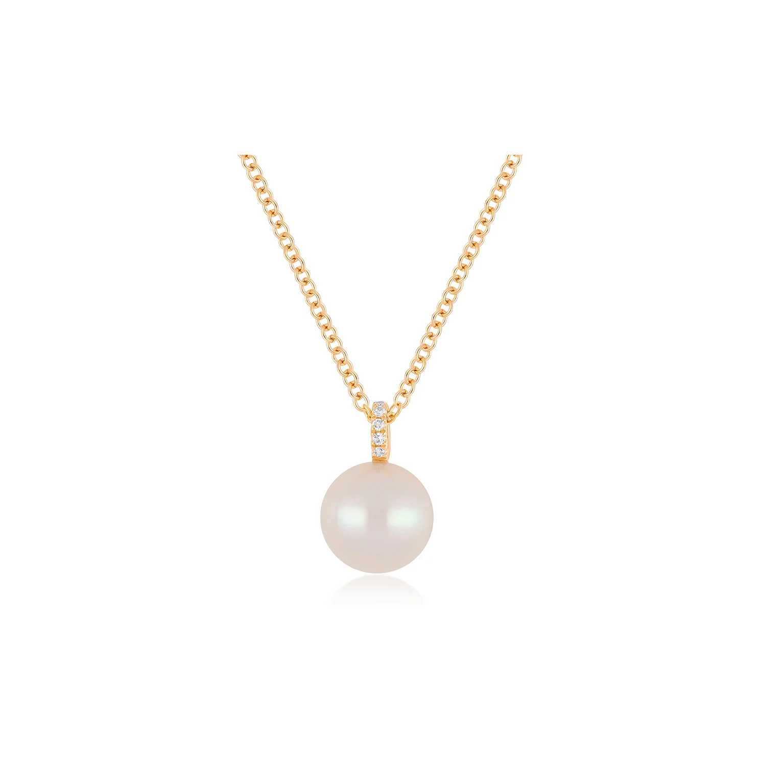 EF Collection Pearl Drop Necklace at Hurdle's Jewelry in Boulder, CO