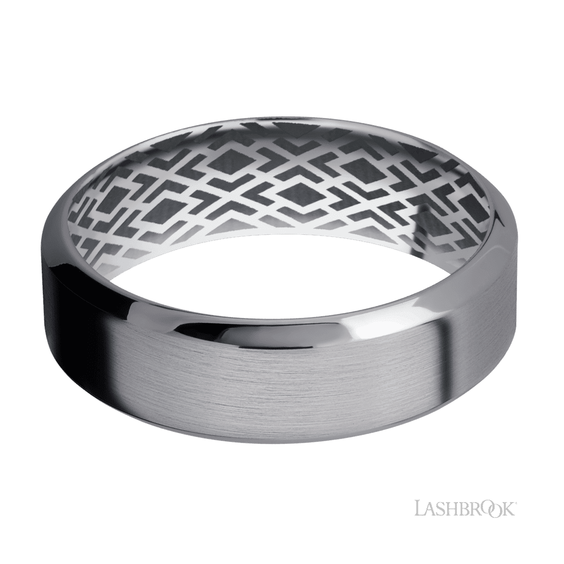 Lashbrook Designs 7 mm wide High Bevel Tantalum band. at Hurdle's ...